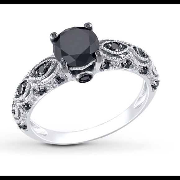 Kays Black Diamond Rings